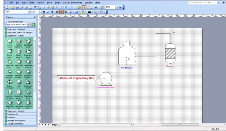 MS- VISIO for Chemical Engineers - Chemical Engineering Site